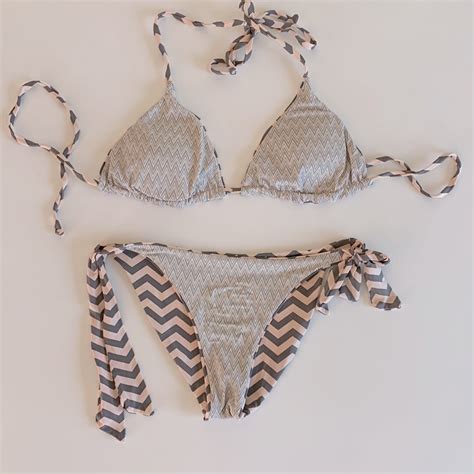 Reversible Zig Zag Bikini Gem