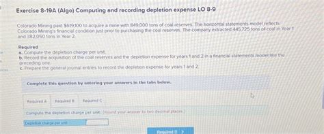 Solved Exercise 8 19a Algo Computing And Recording
