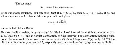The Sequence Bn 1 Bn Bn 1 Bo B1 1 Is The Chegg Com