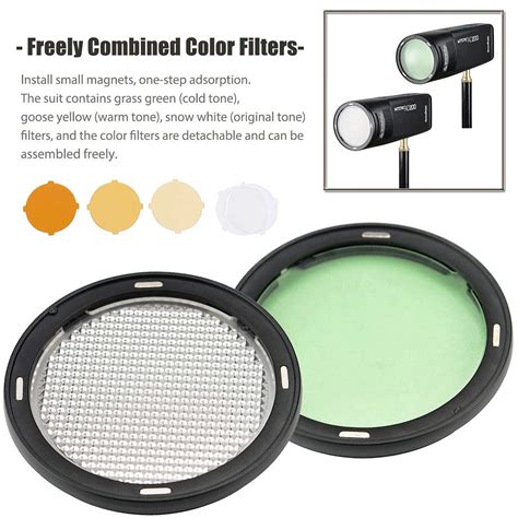 Buy Godox Ak R1 Flash Accessory Kit Magnetically Attached Modifiers