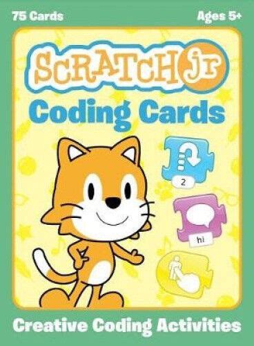 Scratchjr Coding Cards Creative Coding Activities Tcard Ebay