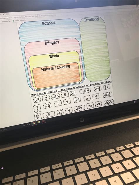 The Number System Worksheet E Streetlight Com