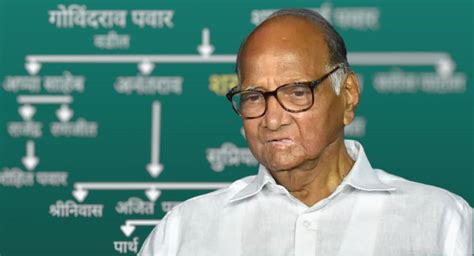Sharad Pawar शरद पवारांच्या कुटुंबाचा असा आहे गोतावळा घराण्यात नेमके