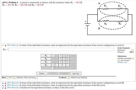 Solved 10 Problem 4 A Circuit Is Constructed As Shown Chegg Com