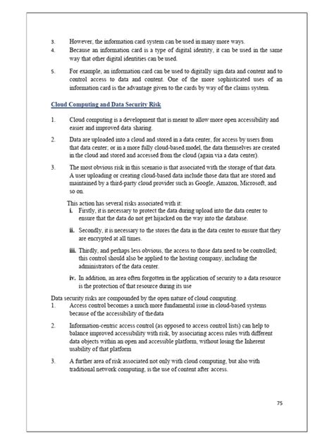 Cloud Computing Digital Notes 77 Pdf Cloud Computing Access Control