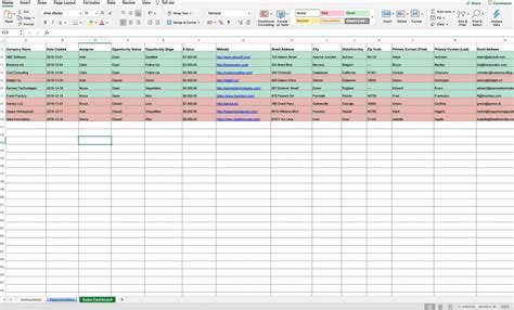 Does Excel Have A Crm Template