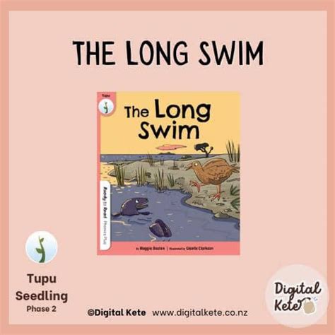 The Long Swim Reading Response Resource Digital Kete