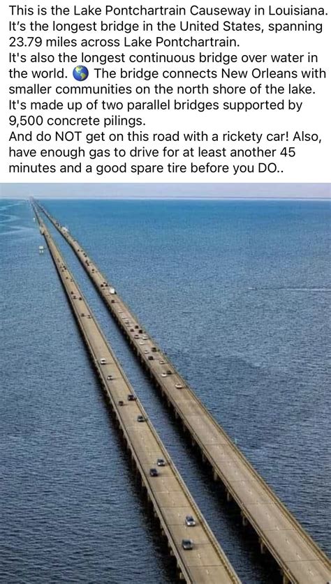 Best 13 The Causeway Bridge Linking New Orleans To The North Shore Of