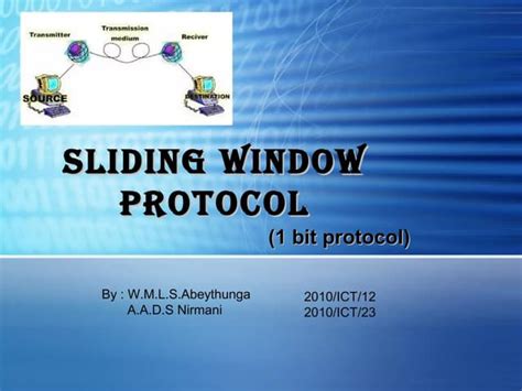 Sliding Window Protocol Ppt Free Download Pdf Pptx