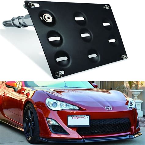 Maxhawk Front Tow Hook License Plate Bracket For Toyota 86 Scion Frs
