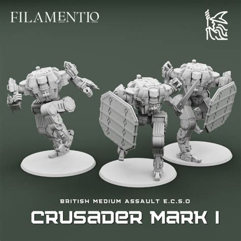 Descargar E C S O Wierd War Mech Crusader Melee Set De Filamentio