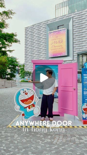 Discover Hong Kong On Instagram [doraemons “anywhere Door” Appear At 10 Iconic Locations In