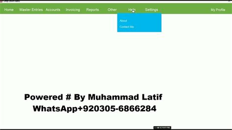 how to make main menu like website in ms access database youtube