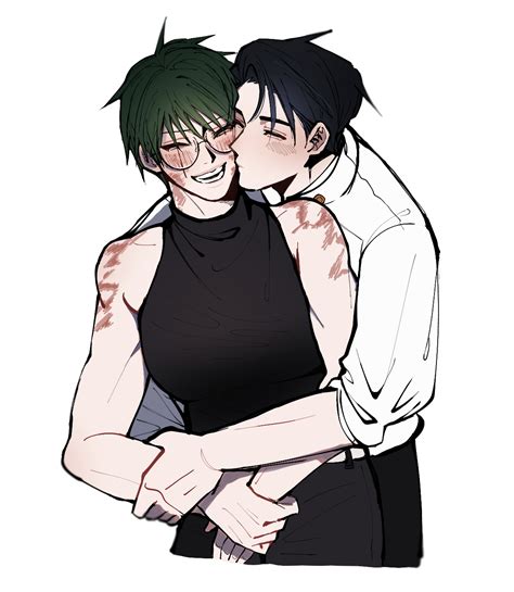 Zen In Maki And Okkotsu Yuuta Jujutsu Kaisen Drawn By User Admk4332