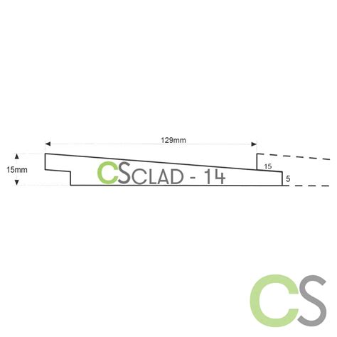 Cedar Cladding Profile 14 15 X 129mm X 610m Country Supplies