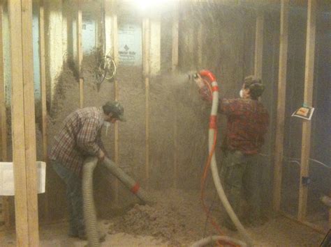 Blown Cellulose Insulation Passive House Insulaton
