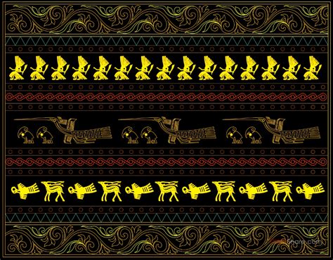 Asian Traditional Pattern Autocad Blocks Free Download