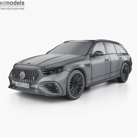Mercedes Benz E Class S214 Estate Amg Hybrid 2025 3d Model Download