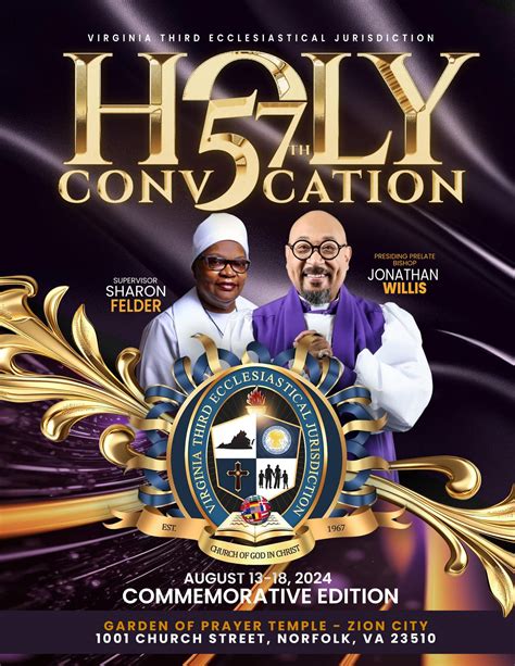 Virginia Third 2024 Holy Convocation Program By Mosi Marks Issuu