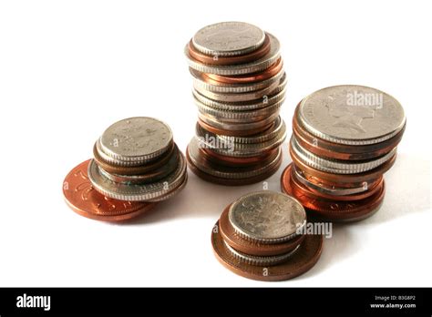 Stacks Of Pennies Hi Res Stock Photography And Images Alamy