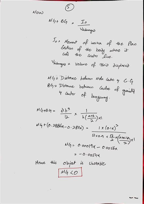 Solved When Floating In Water SG An Equilateral Triangular Body Course Hero