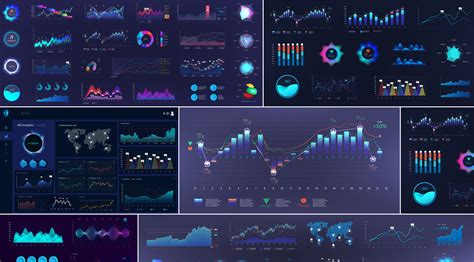 Infographic Dashboard Templates By Sergey Bitos At Adobe Stock