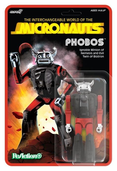 Micronauts Reaction Figure Wave 04 Phobos