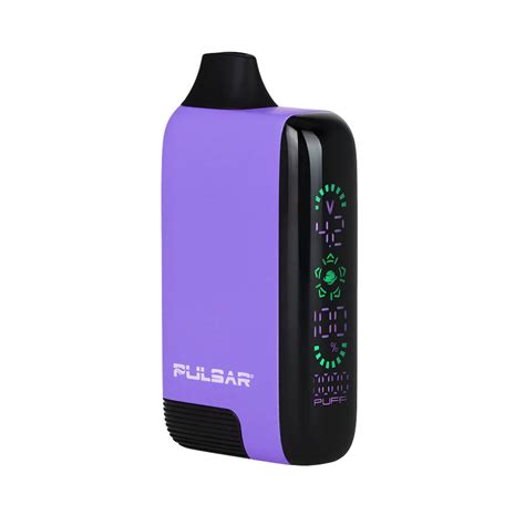 Pulsar 8pk 510 Dl 50 Auto Draw 1000mah Variable Voltage Battery Retail Display Assorted Colors