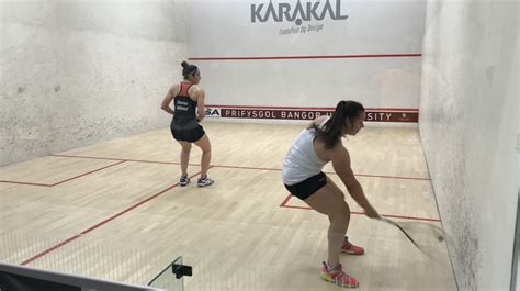 Qualifier Lucy Beecroft Meets Top Seed Lisa Aitken In Bangor Final Squash Mad