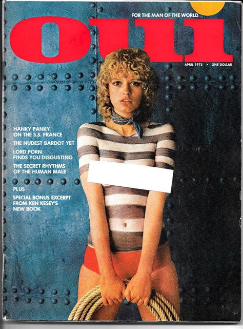 Oui Magazine April 1973 Nice Brigitte Bardo And Jane Birkin Nude Lord