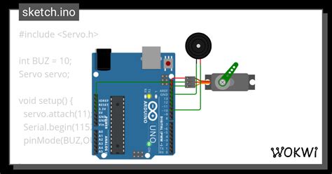 Latihan Servo Wokwi Esp32 Stm32 Arduino Simulator