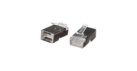 Коннекторы Vcom Rj45 8p8c экранированные для Ftp кабеля 5 кат 20шт в Altprice Ru