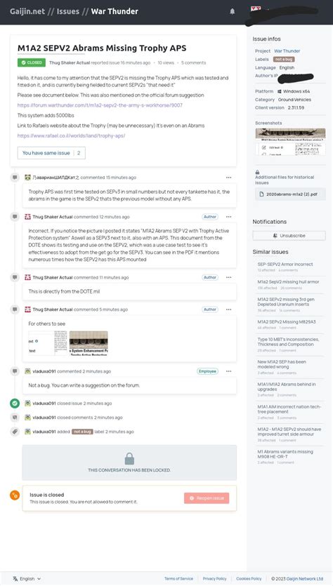 Abrams Sepv2 With Aps Trophy Why Do Some Issues Get Forwarded As