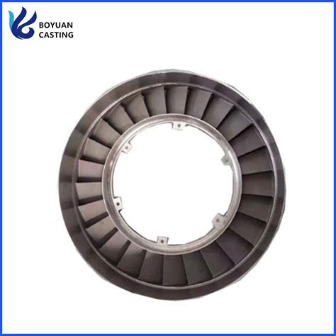 Inconel Incoloy Iron Based Casting Centrifugal Compressor Nozzle Guide