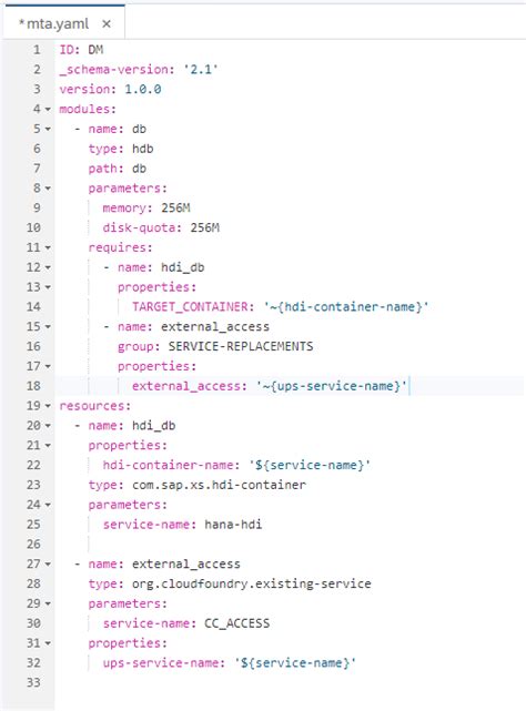 Access A Classic Schema From Sap Web Ide Full Stack Sap Tutorials