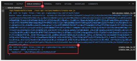 Sigma REST API Recipes