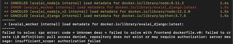 Problem Building Using Docker Compose · Issue 3682 · Cloud Cvevalai · Github