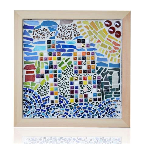 Badu Bg Силиконови форми с мозаечни частици за отливки от епоксидна смола Подложки за домашна