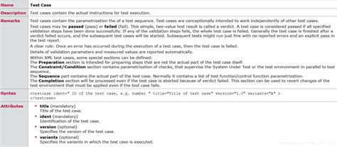 Capl编程xml标签语法 1 Test Module Test Group Test Case capl test moudle