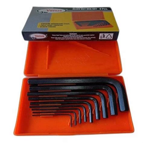 Chrome Vanadium Steel Venus Allen Key Hex Set At Rs 180 Set In Jaipur Id 2849146177973