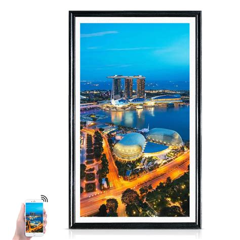 Smart Wifi Nft Large Picture Frames Display Digital Photo Frame 27 Inch
