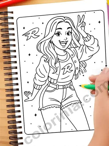 Desenhos Da Emily Vick Para Colorir