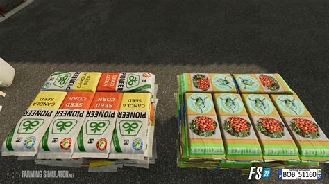 FS Fertilizer Seeds Pallets By BOB V FS Implements Tools