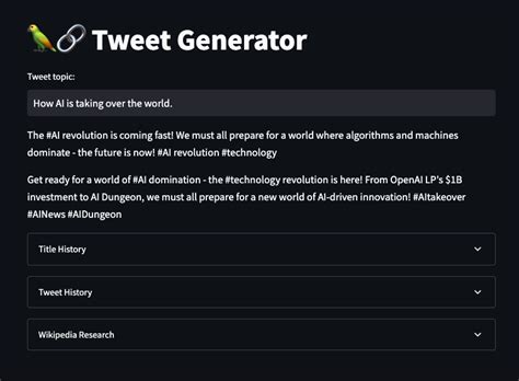 How To Create An Ai Tweet Generator Using Langchain