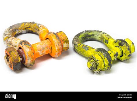 Shackle With Inspection Color Code For Use With Lifting Gear Stock