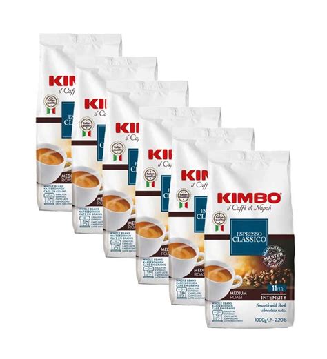 Kimbo Espresso Classico Coffee Beans 1 Kg X 6 Buy Now With Express