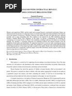 Understanding Springing Covenants Pdf Credit Finance And Money