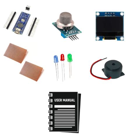Gas Leakage Detector Arduino Project Kit Store