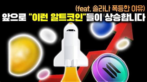 내년 폭등할 알트코인들 특징 Youtube
