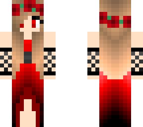 Vampire Girl Minecraft Skin